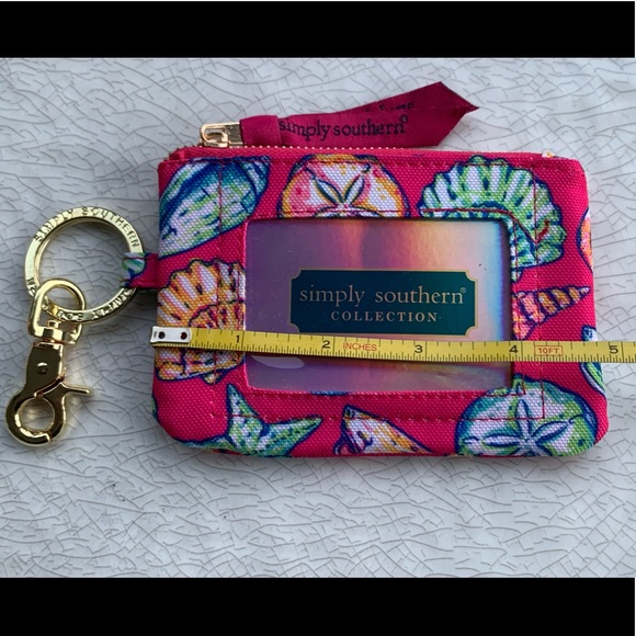 Simply Southern | Bags | Nwt Simply Southern Seashell Coin Id Wallet ...